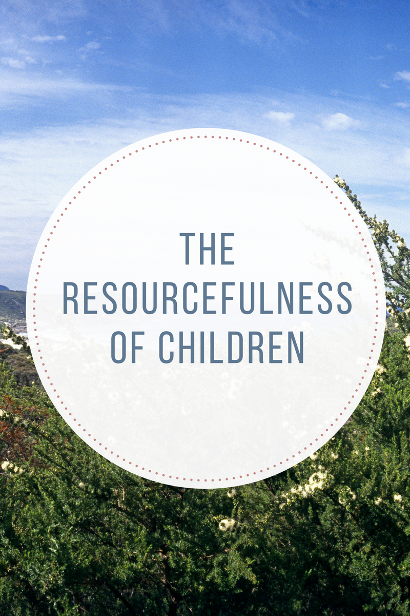 The Resourcefulness of Children – Homeschool Ramblings